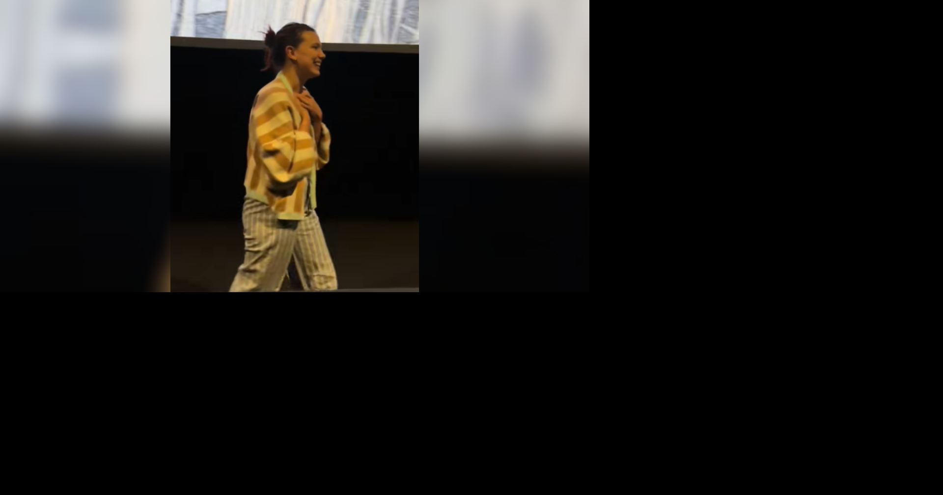 Millie Bobby Brown surprises Naples fans at "Stranger Things" finale ...