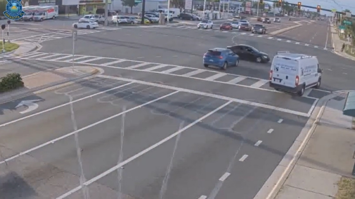 "Come on now": Sarasota police enforce road safety with video of two ...