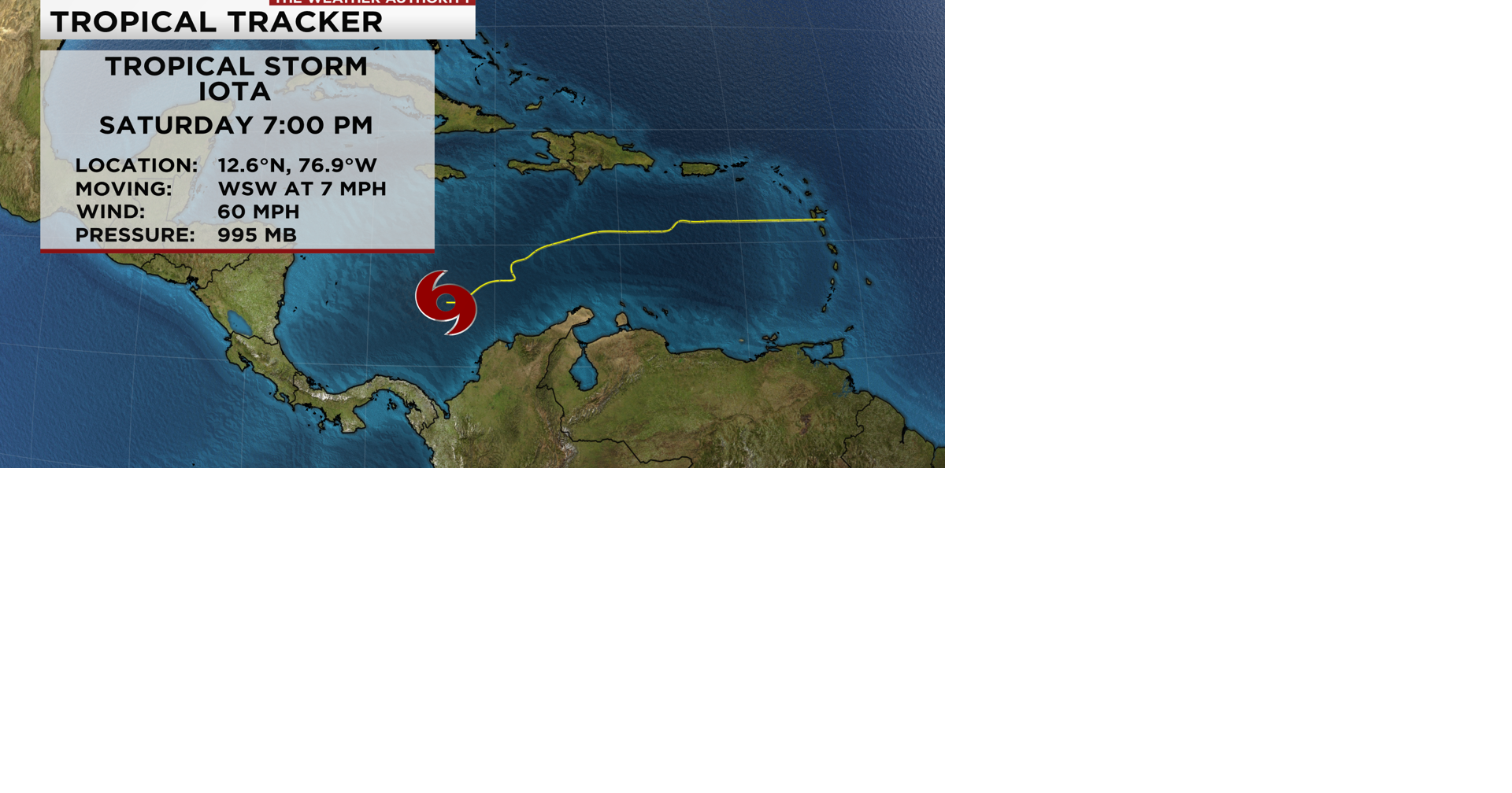 Tropical Storm Iota strengthens; eyeing Central America | Archives ...