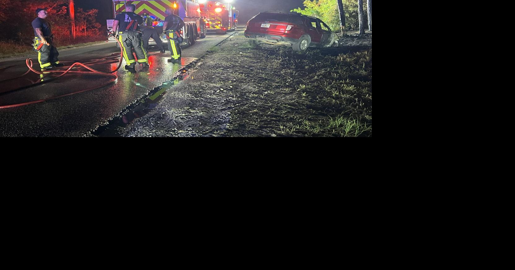 Car crashes into tree in Lehigh Acres; catches fire afterwards | Lee ...