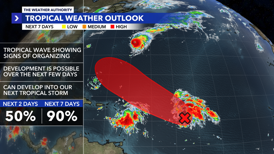 Tropics Update: Watching two areas of interest in Atlantic | Weather Explainers | winknews.com
