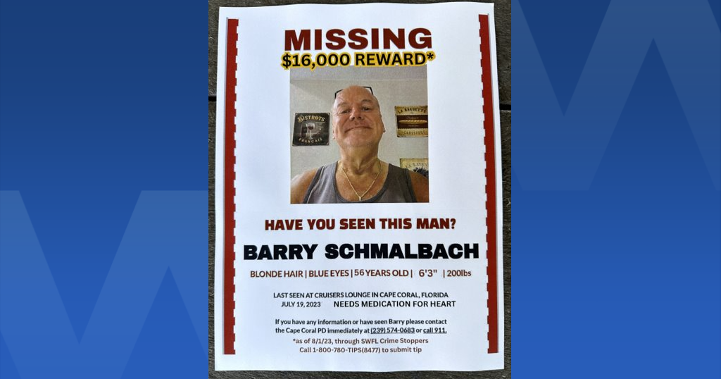 Family gives out flyers for missing Cape Coral man in Jaycee Park | Lee ...