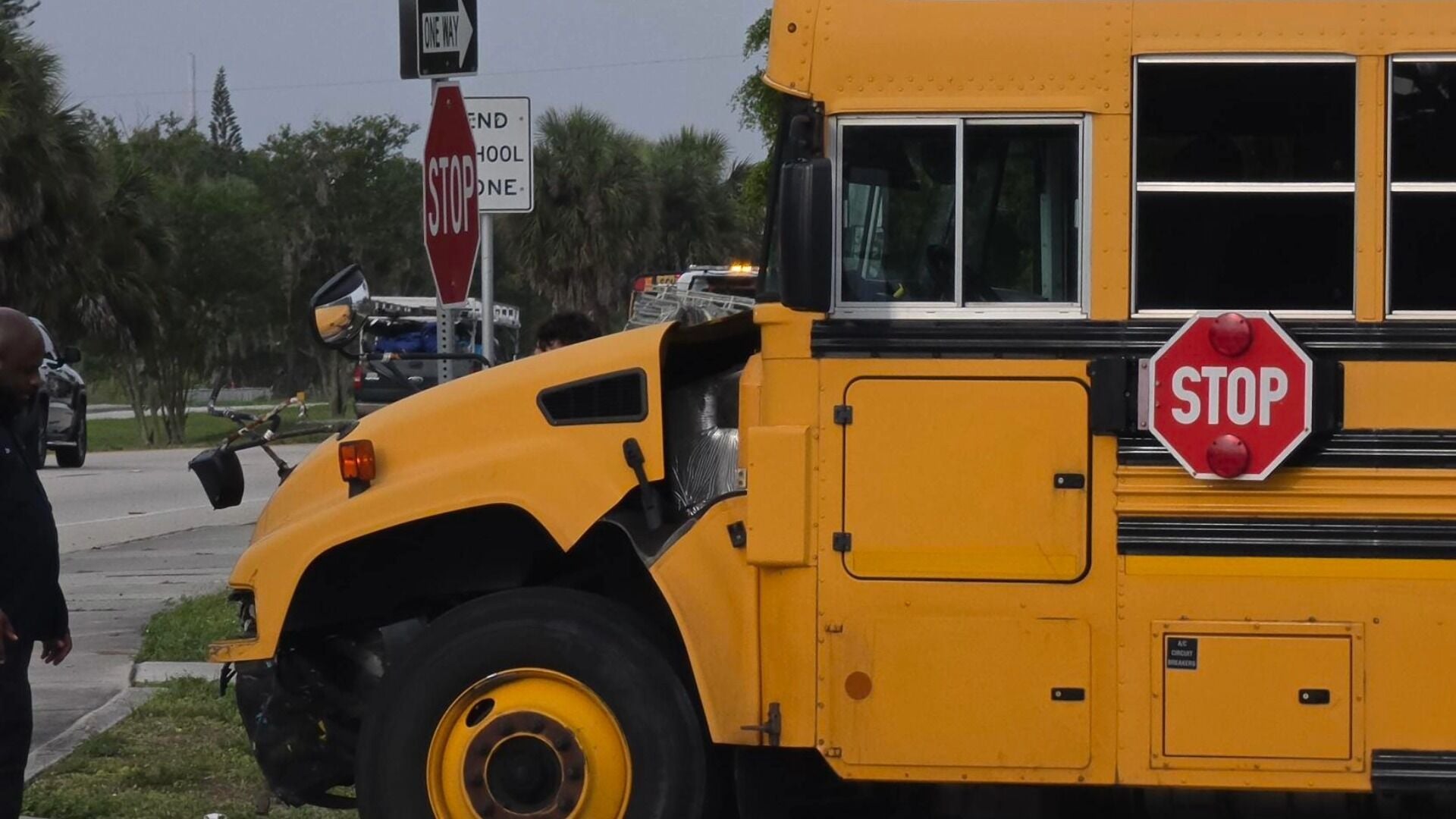School bus involved in crash on Bayshore Road in North Fort Myers | Lee ...