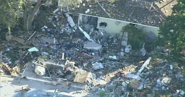Florida house reduced to rubble by explosion | News | winknews.com