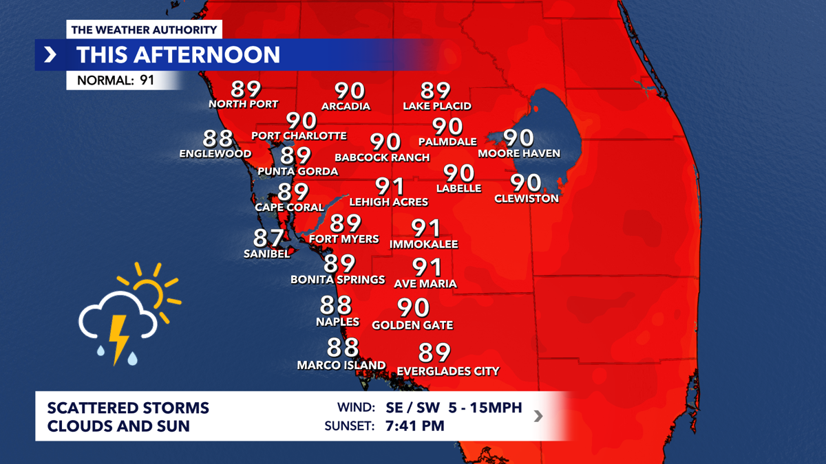 Tracking rain on WINK Doppler 3x this morning; how long will it last ...