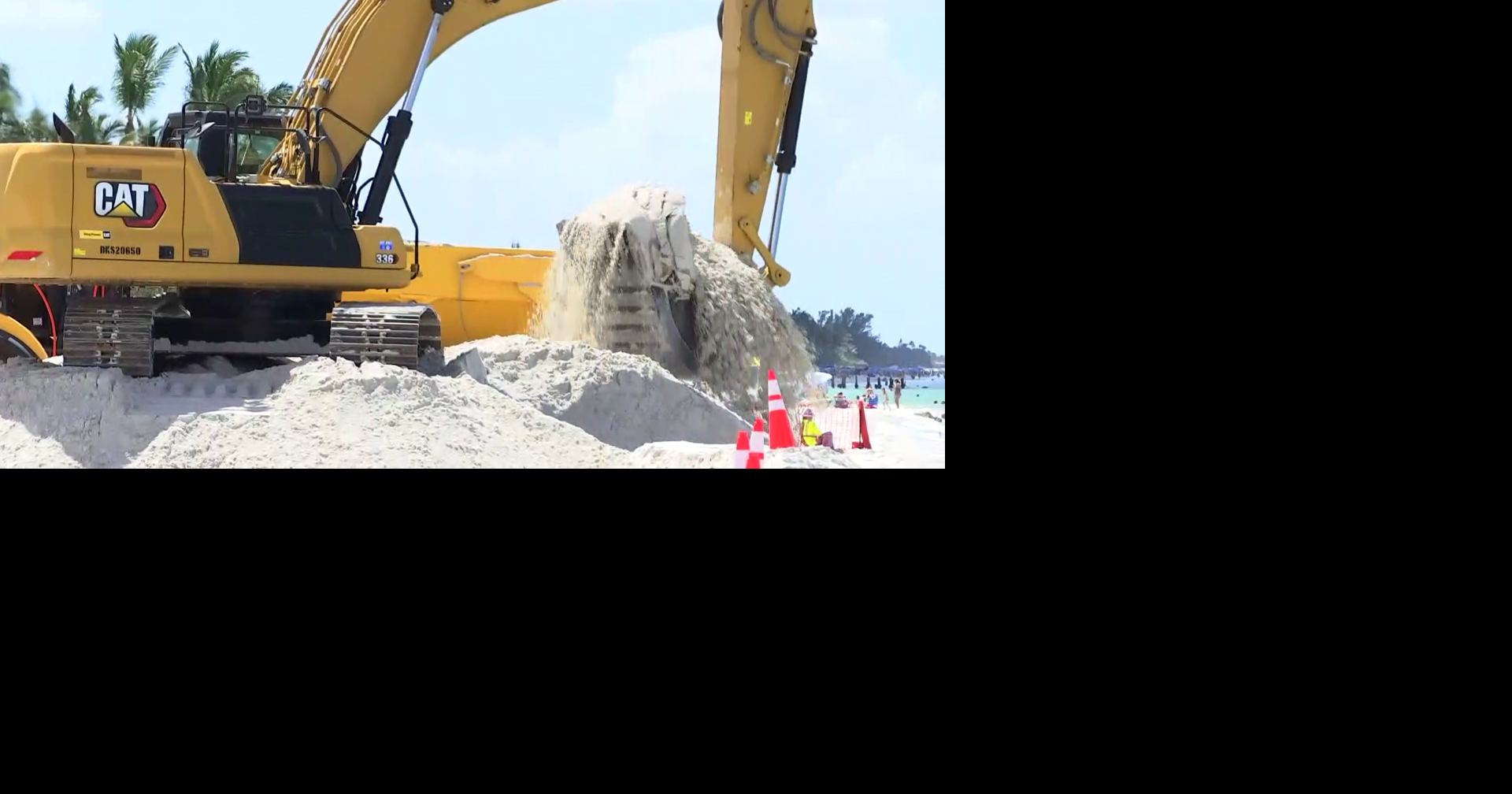 Weeklong sand berm project comes to Lowdermilk Park | Collier County ...