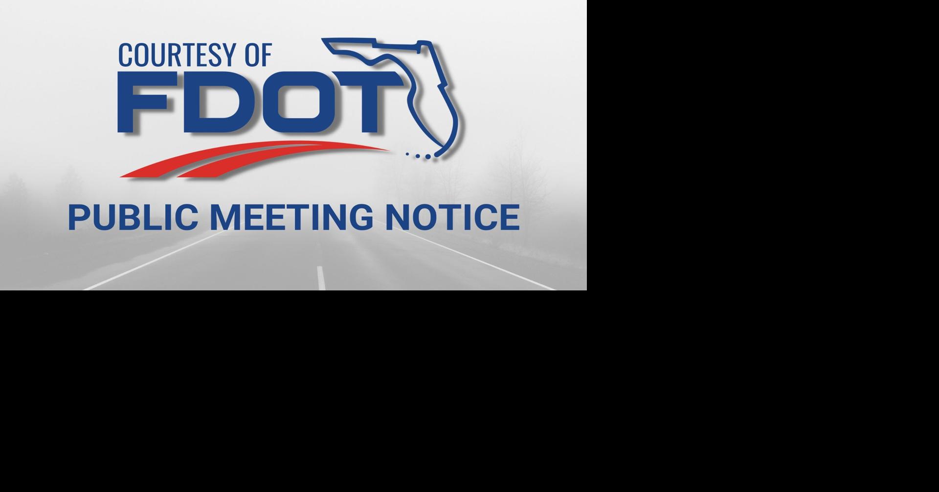 FDOT to hold public meeting ahead of construction project at Daniels ...
