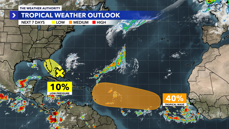 Another round of scattered showers and storms this Friday | Weather ...