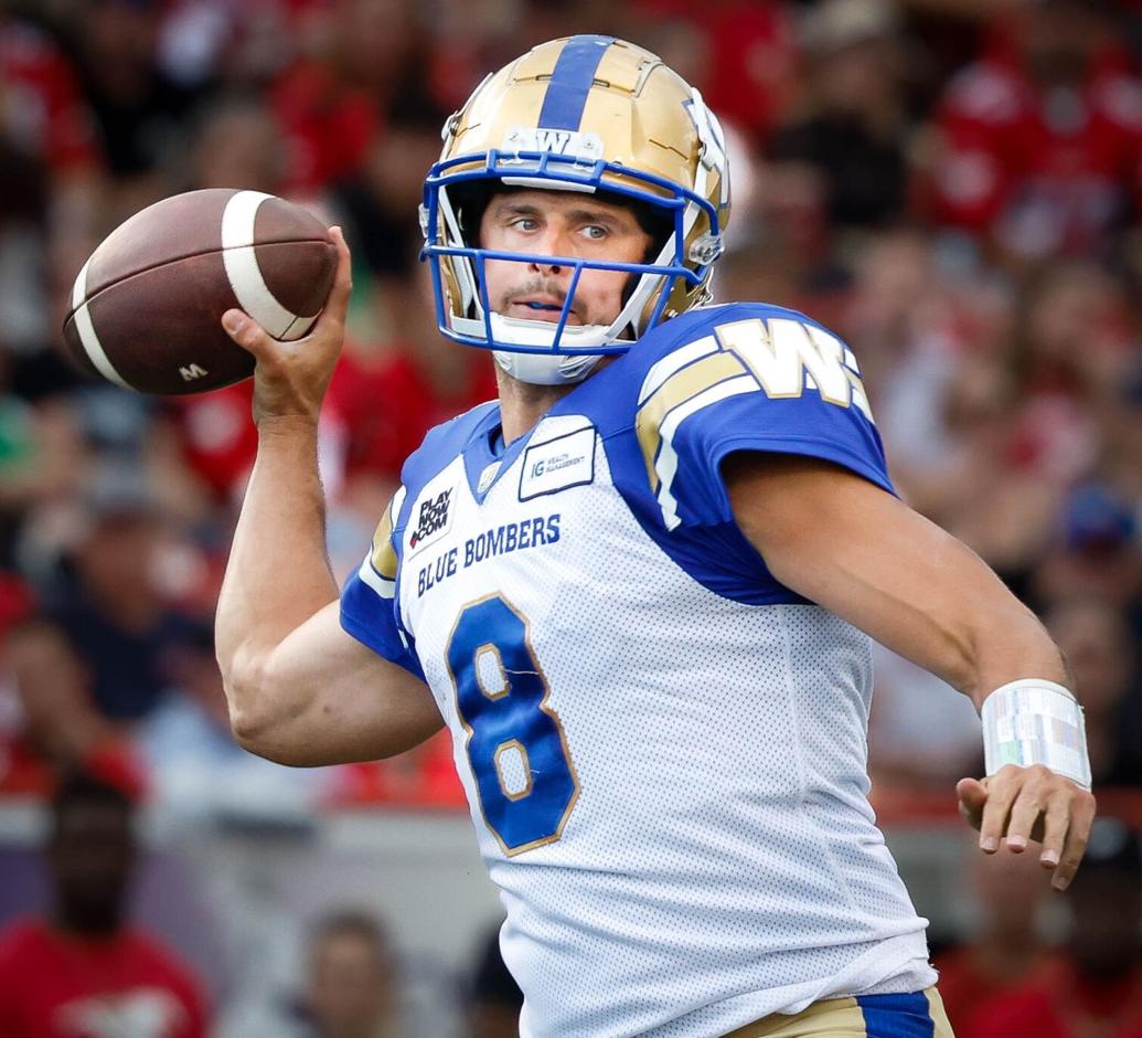 Labour Day lucky charm: Blue Bombers’ Zach Collaros perfect on Canada’s ...