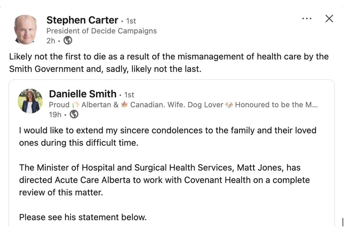 KLEIN: Manitoba conservatives question choice of Stephen Carter ...