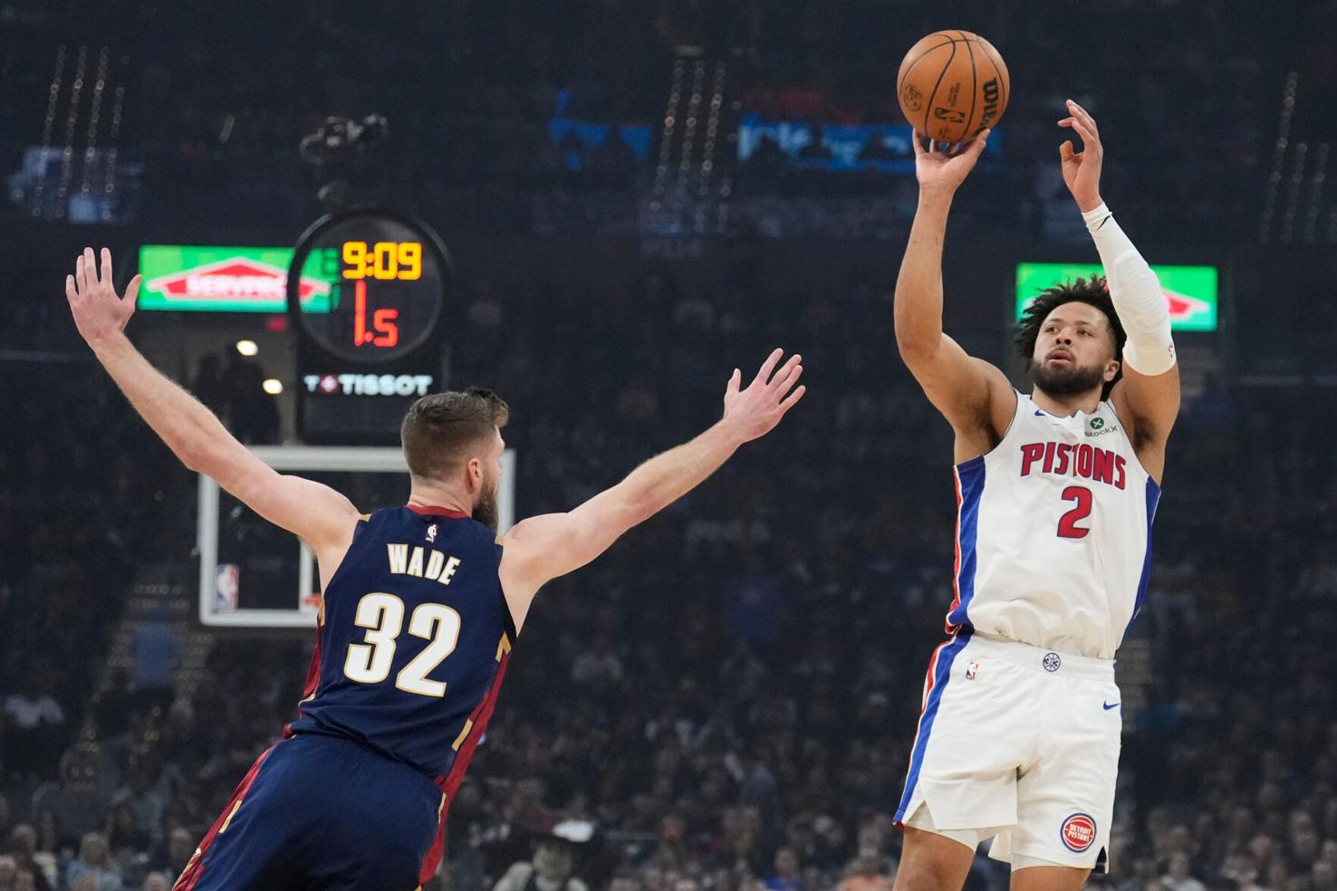 Cade Cunningham scores 21 and Pistons dominate 2nd half to beat Cavs ...
