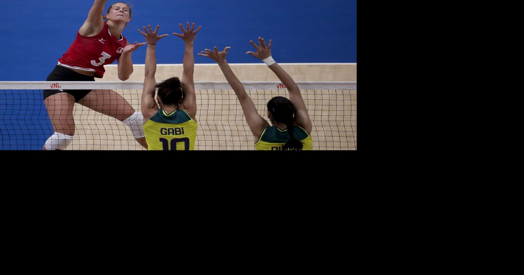 Canadian volleyball women bounce France in front of North American ...