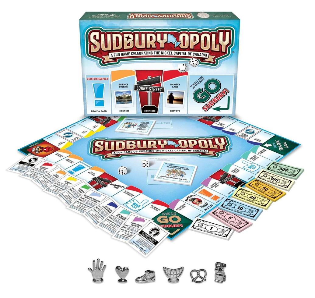 Sudbury-Opoly puts local spin on classic game | Kenora | winnipegsun.com