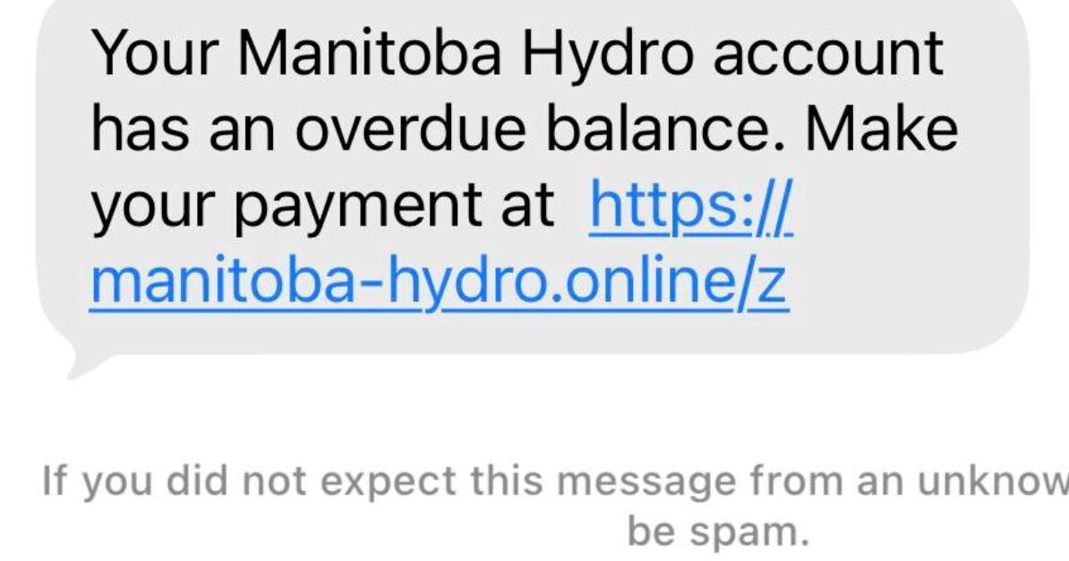 Stay ahead of the latest Hydro bill scam in Manitoba | News ...