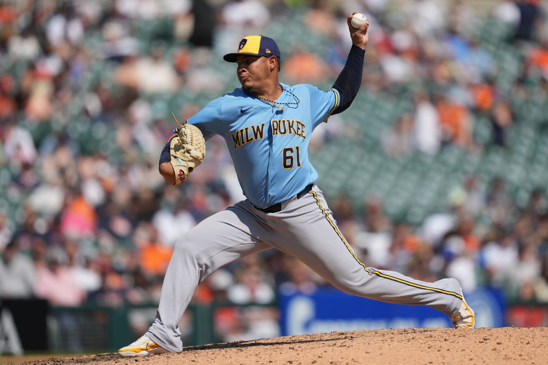 Brewers place left-handed reliever Angel Zerpa on injured list with ...