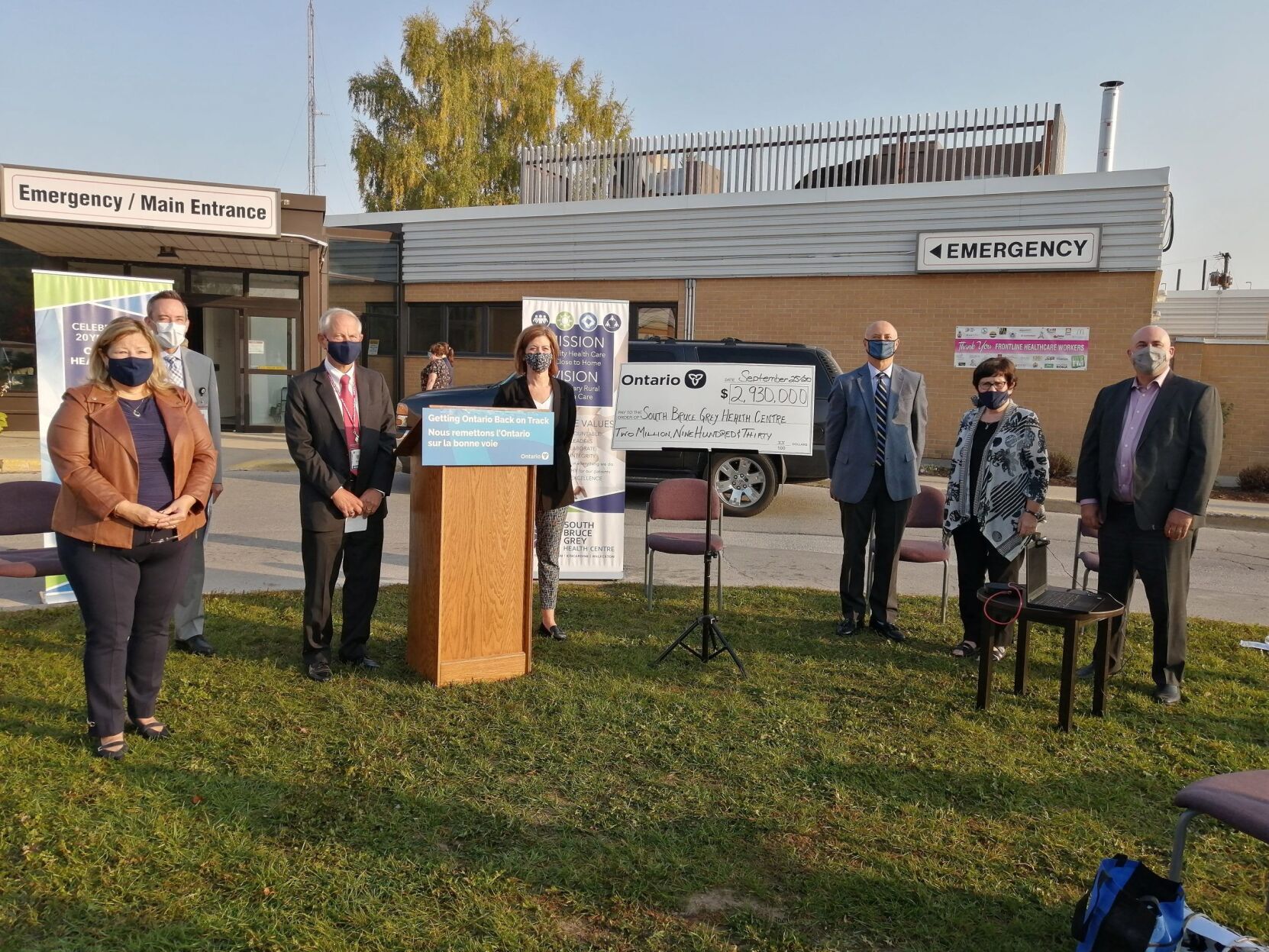 MPP Thompson announces Kincardine hospital redevelopment and new CT ...