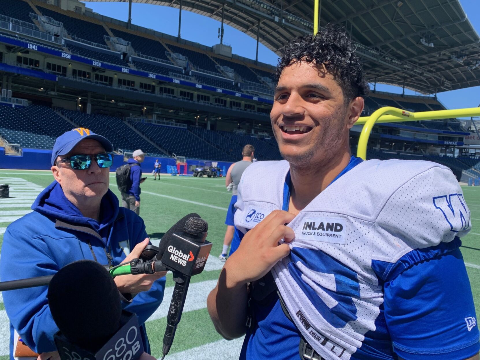The punisher: Bombers’ Daniels no princess with pads on | Winnipeg ...