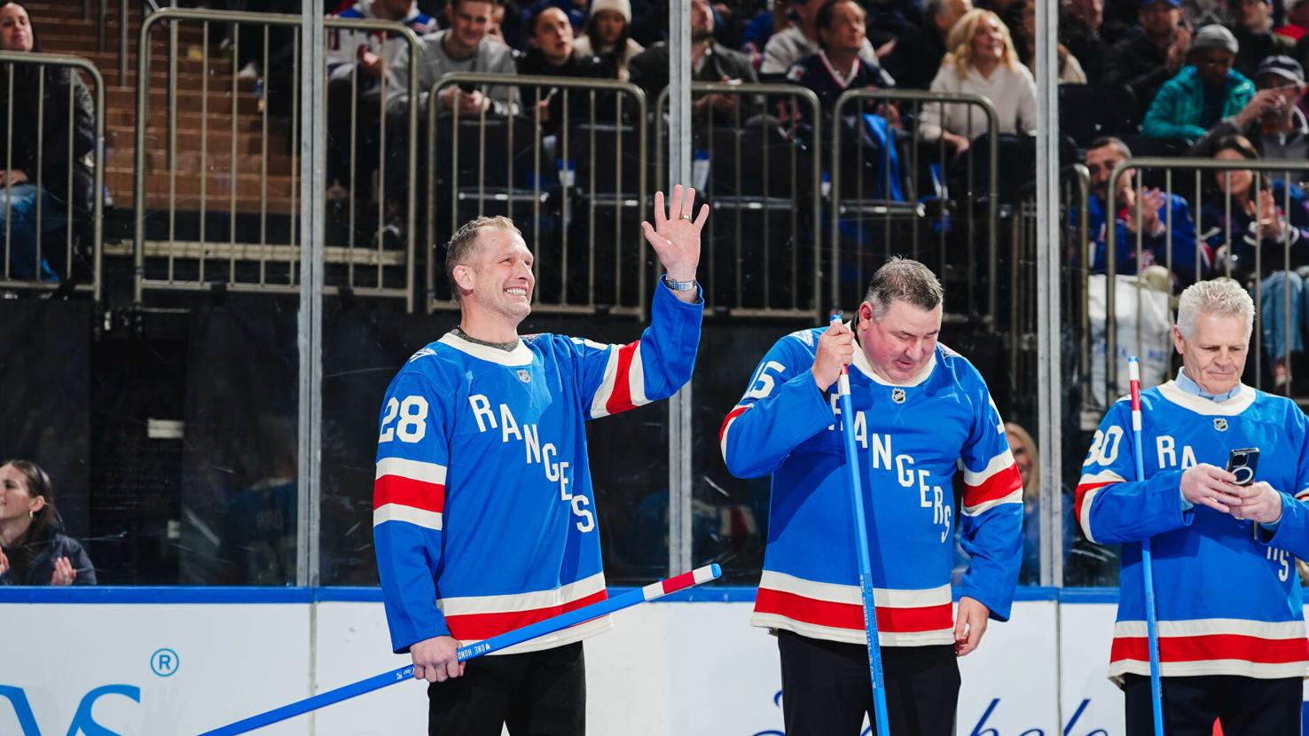 Winnipeg's Colton Orr honored in Rangers' centennial event | Sports ...