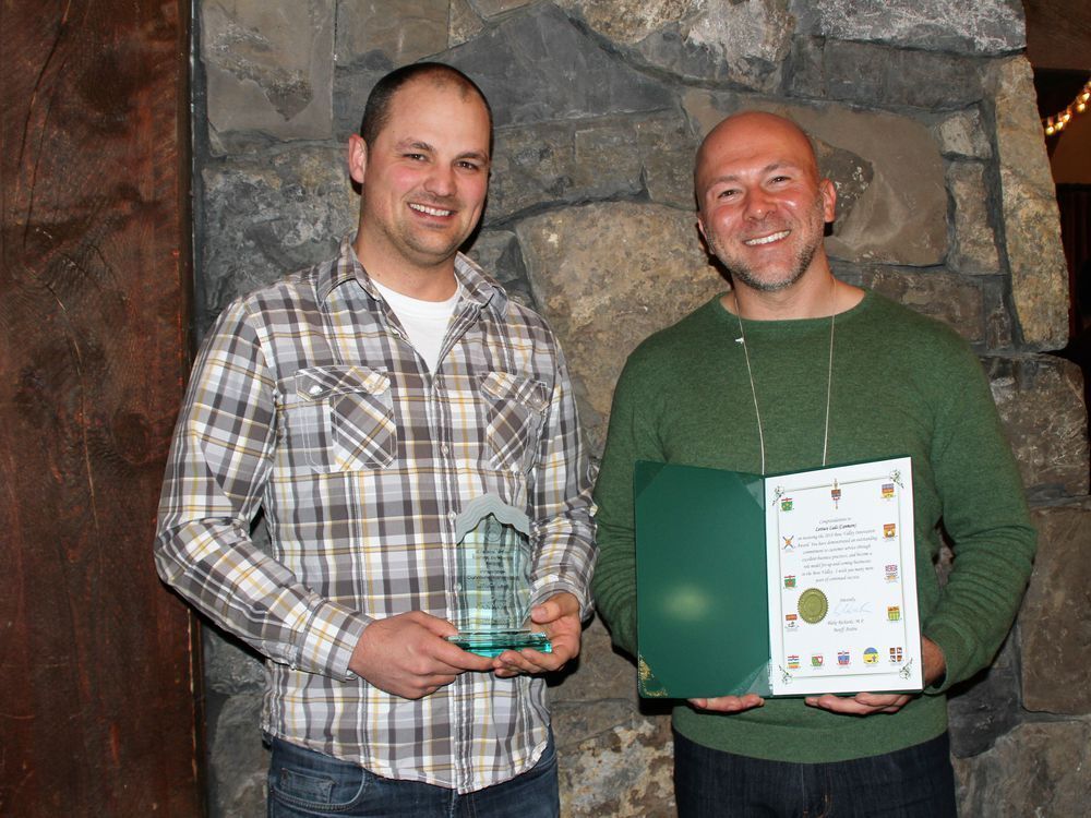 Spotlight on local business achievers at Bow Valley Chamber Awards ...