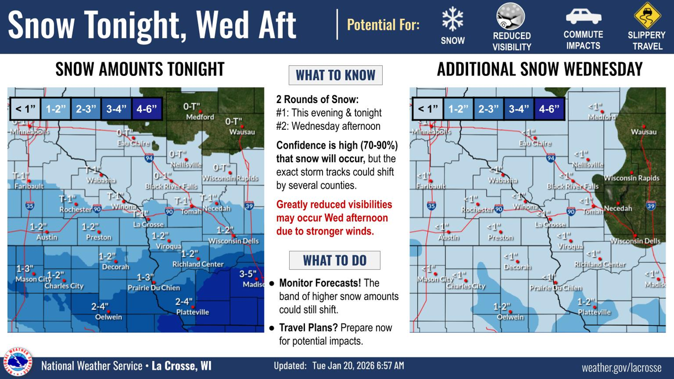 River Valley Region to face snow and frigid temperatures
