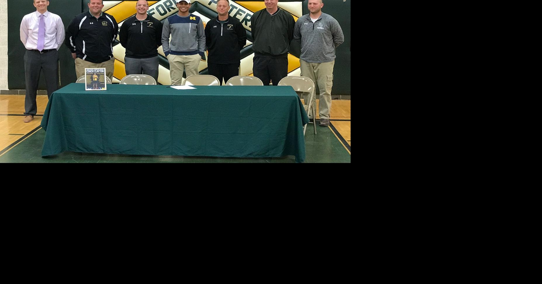 IT'S OFFICIAL: Rushford-Peterson's Noah Carlson signs with Michigan for ...