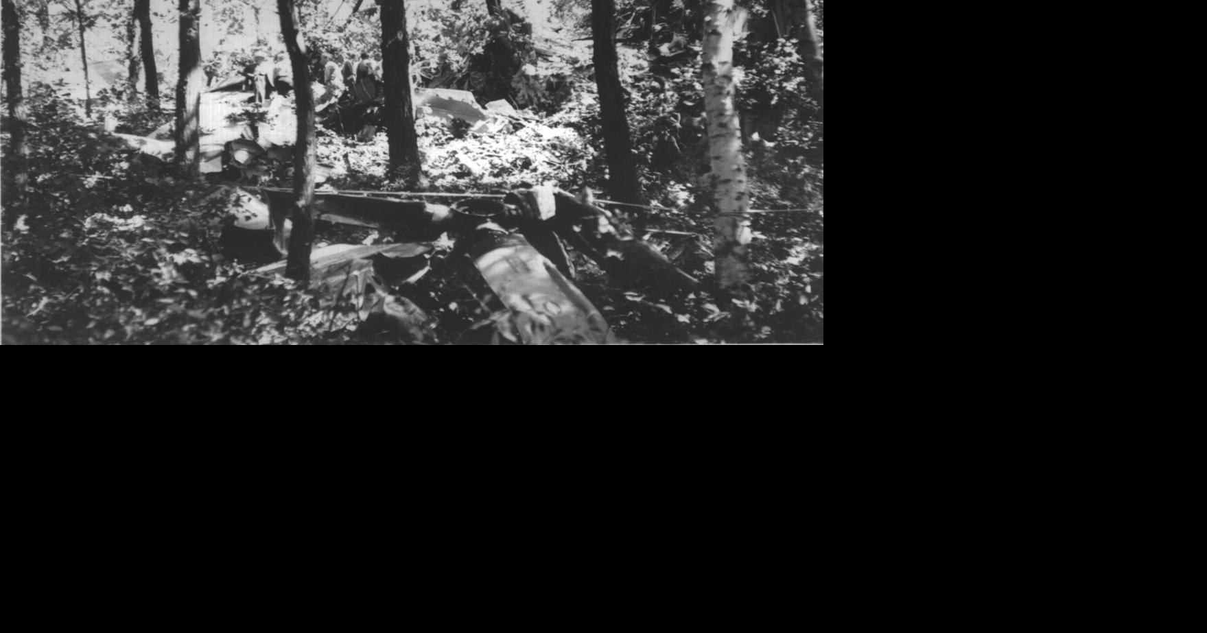 Photos: Wreckage from the 1948 plane crash