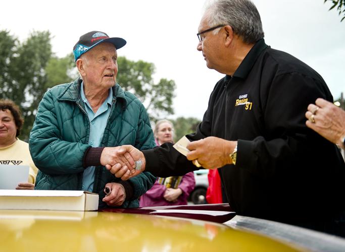 The world's fastest man: Local NASCAR mechanic shows off record ...