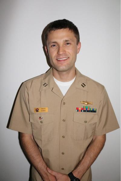 In the service: Daniel Fritz
