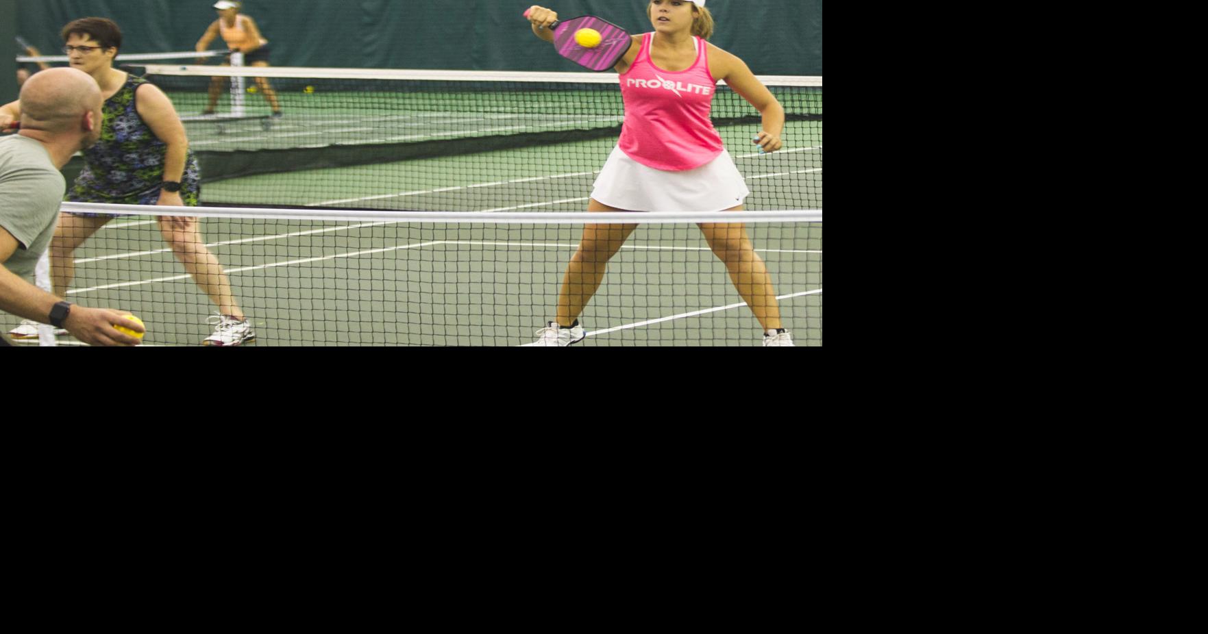 Pickle what? Nationally ranked pickleball champs lead workshop for area ...