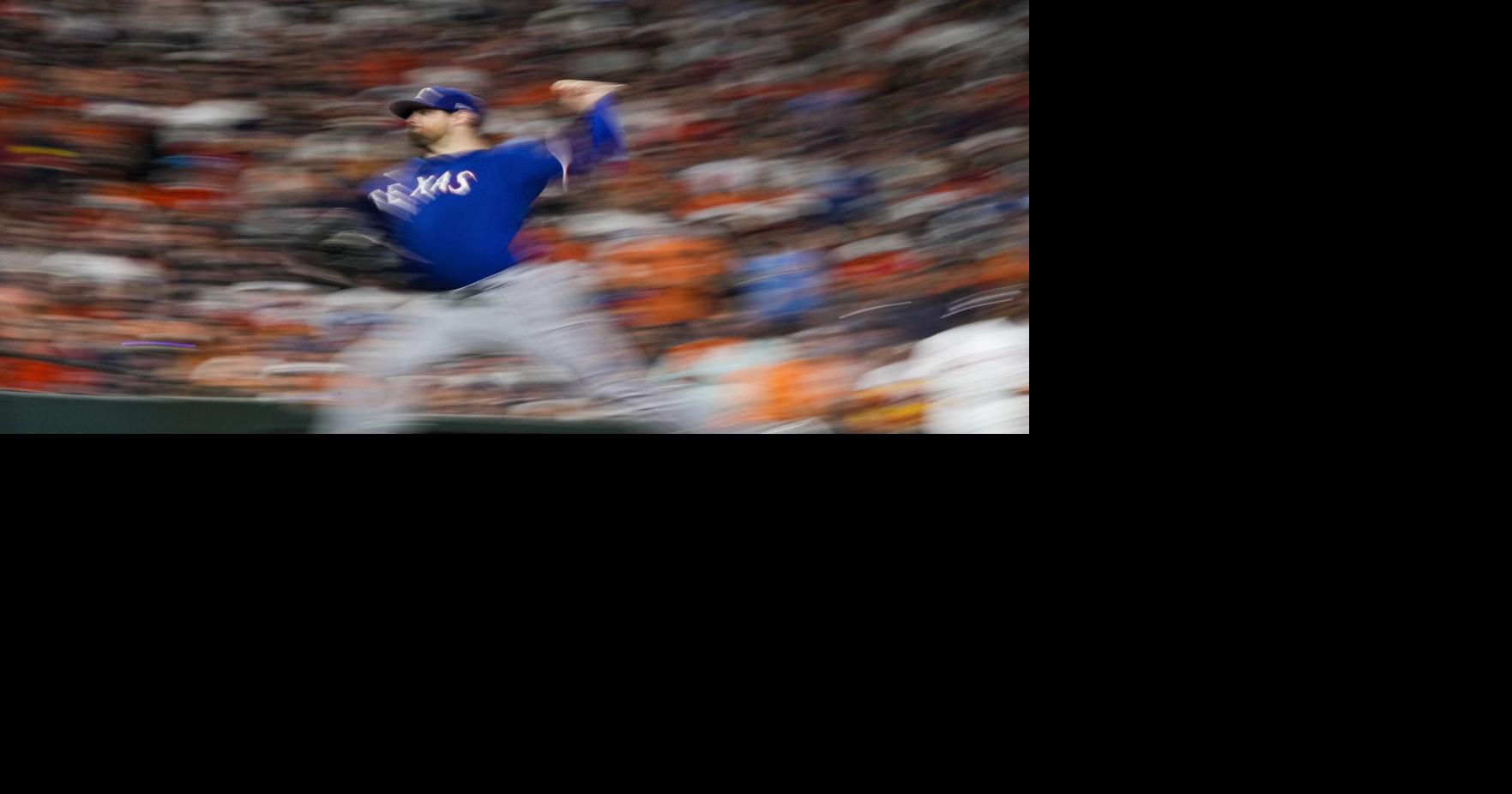 Montgomery shuts out Astros, Rangers win in Game 1 of ALCS