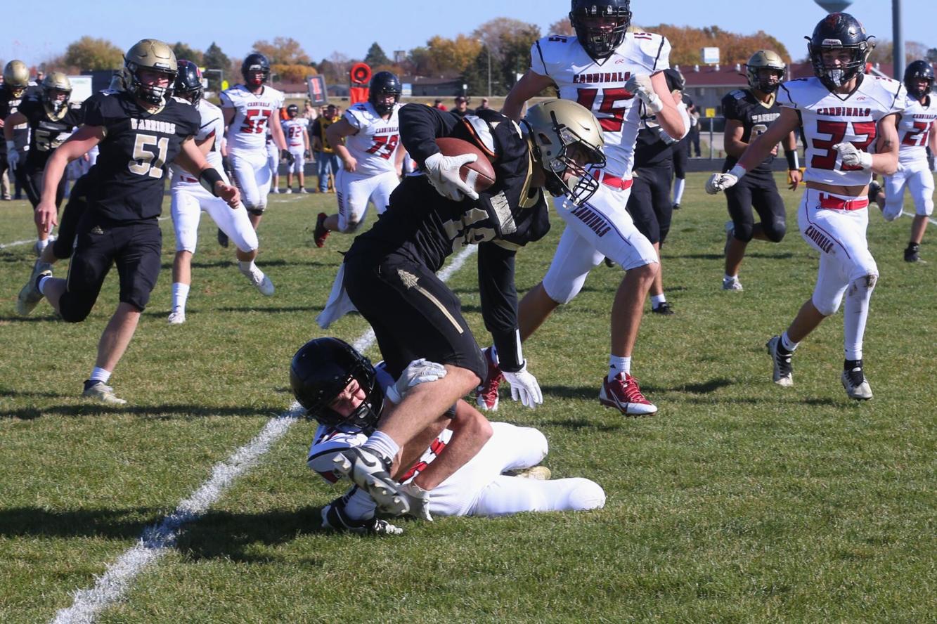 Ethan Stendel leads Caledonia past Lewiston-Altura football