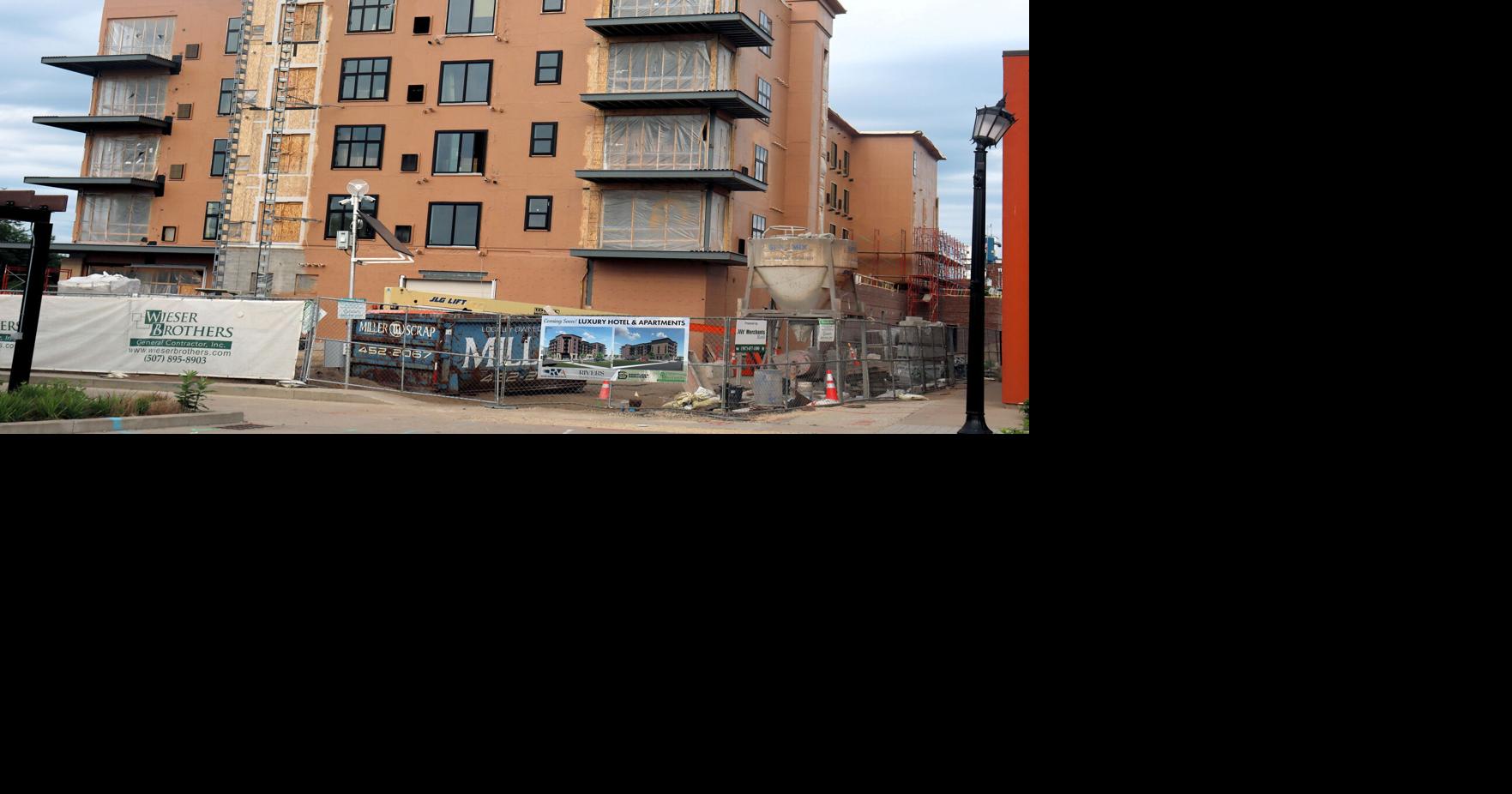 Winona's 60 Main project nearing completion with hotel and apartments