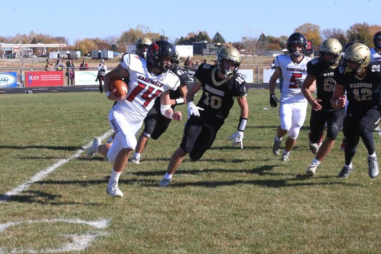 Ethan Stendel leads Caledonia past Lewiston-Altura football
