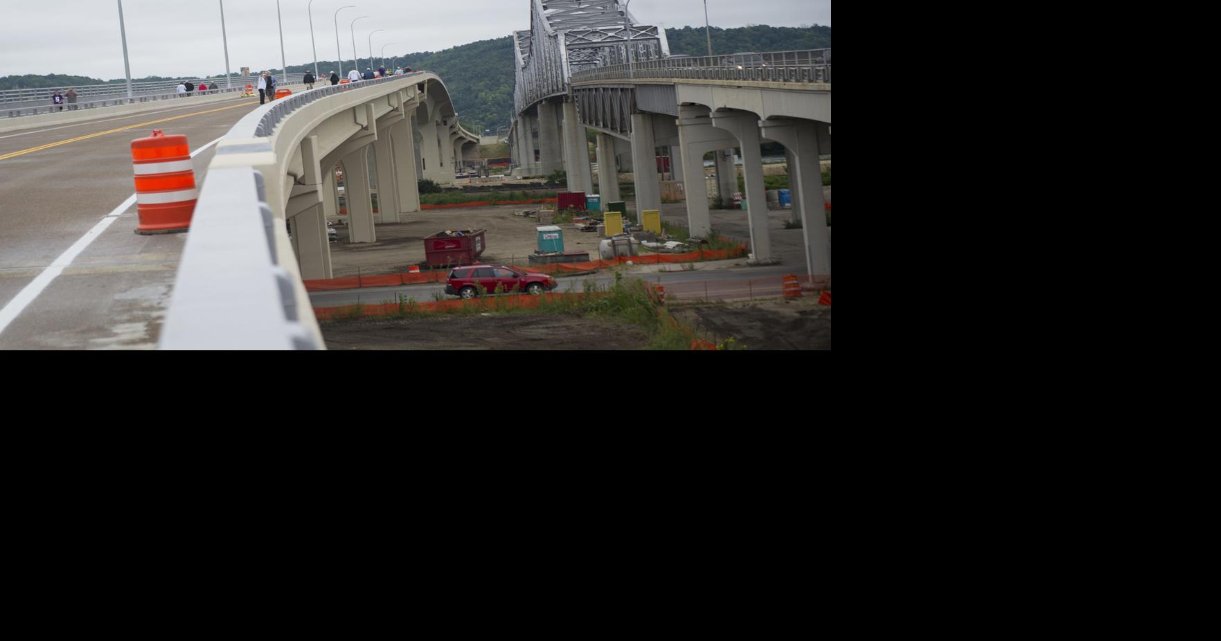 Traffic's headed to the new Winona bridge, as work begins to rehab the ...