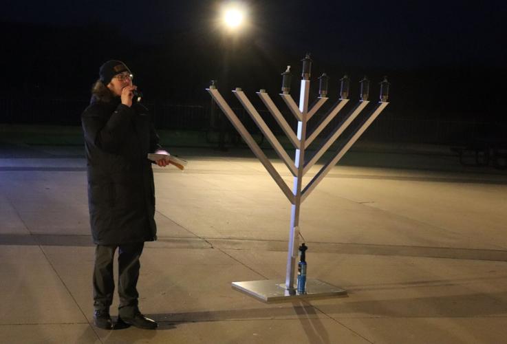 Winona hosts third annual menorah lighting