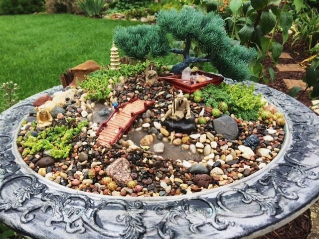 Miniature gardens are a whimsical, low-maintenance trend