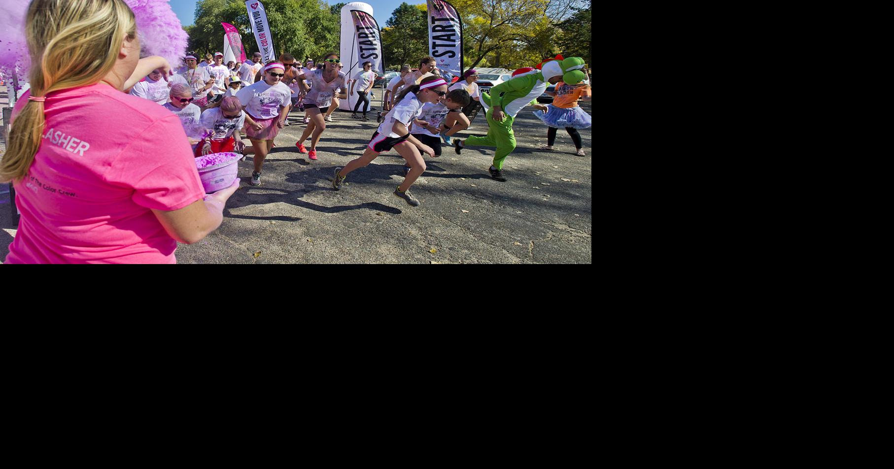 Winona Color Dash draws families and community together