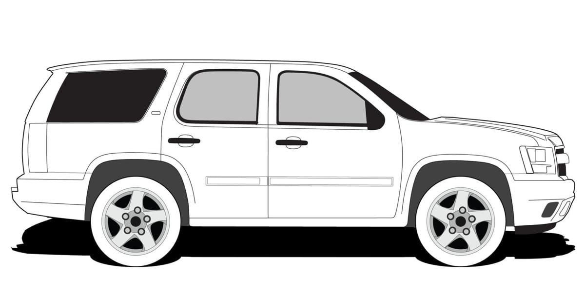 chevy tahoe coloring pages