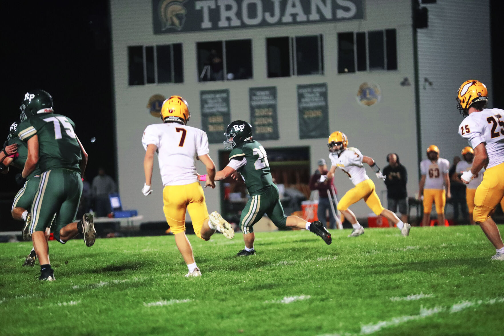 Rushford-Peterson football takes a loss against Dover-Eyota