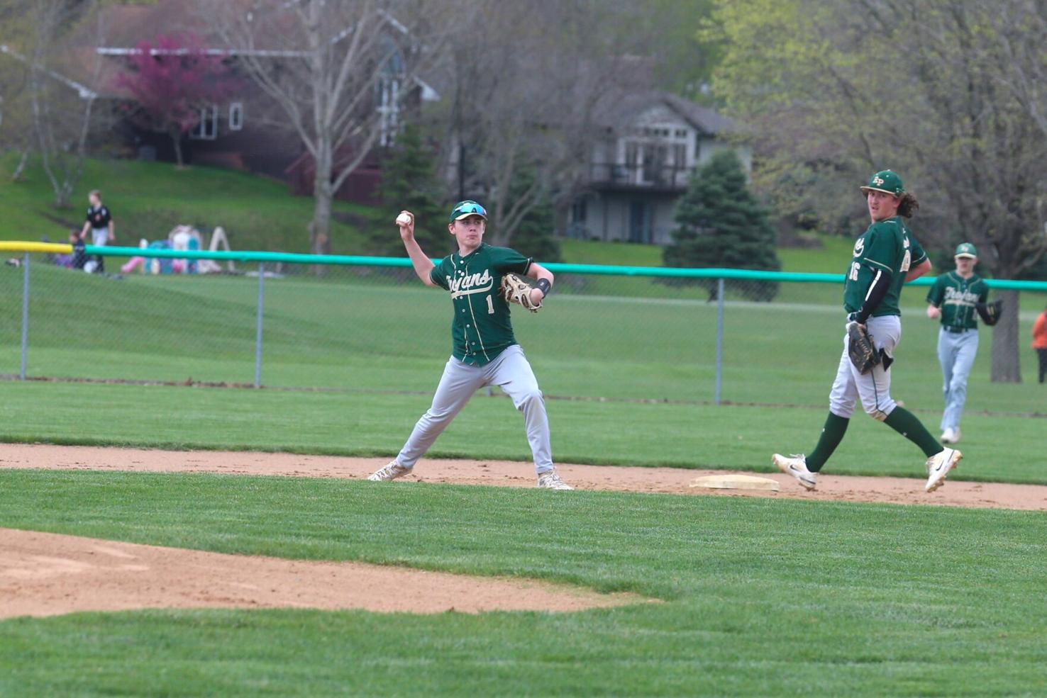 Scenes from Rushford-Peterson baseball's loss to St. Charles