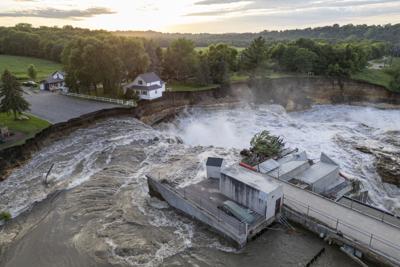 Walz returns to flood-damaged Rapidan Dam, outlines 2025 bonding proposals