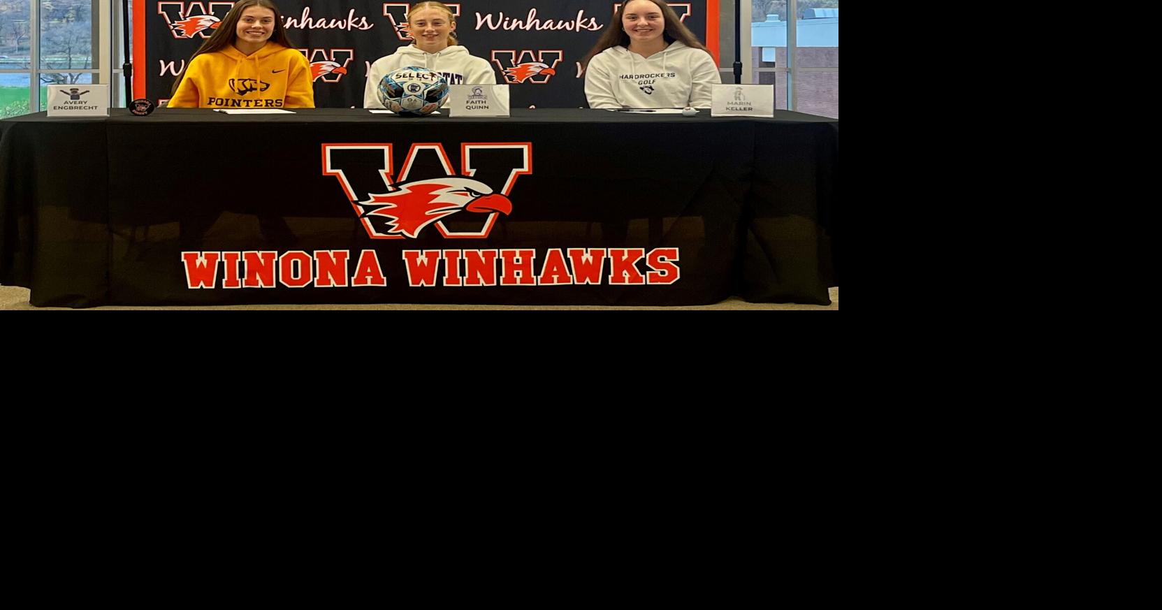 High school: Seven Winona athletes sign college commitments
