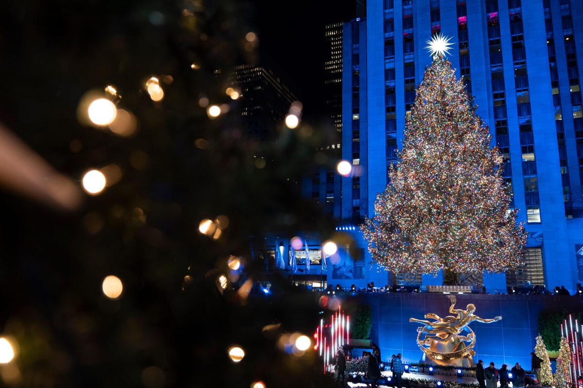 Photos show a world aglow with holiday lights