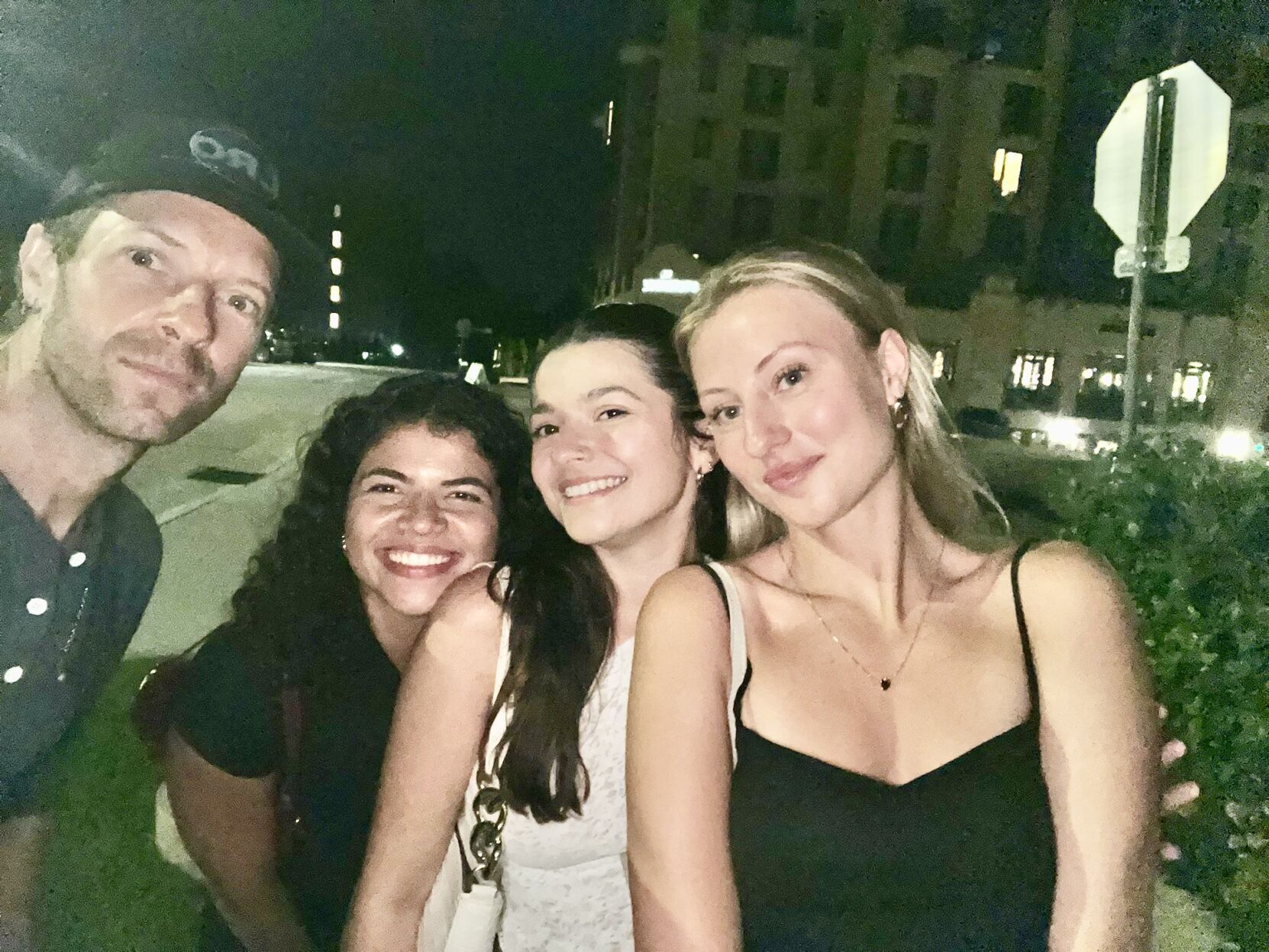 Coldplay's Chris Martin meets fans in Madison, Wisconsin