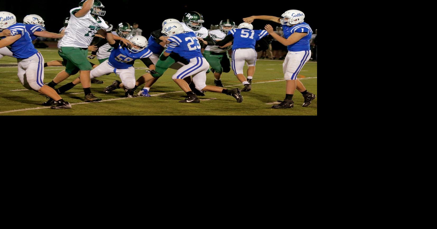 High school football: Cotter enters season with larger roster and ...