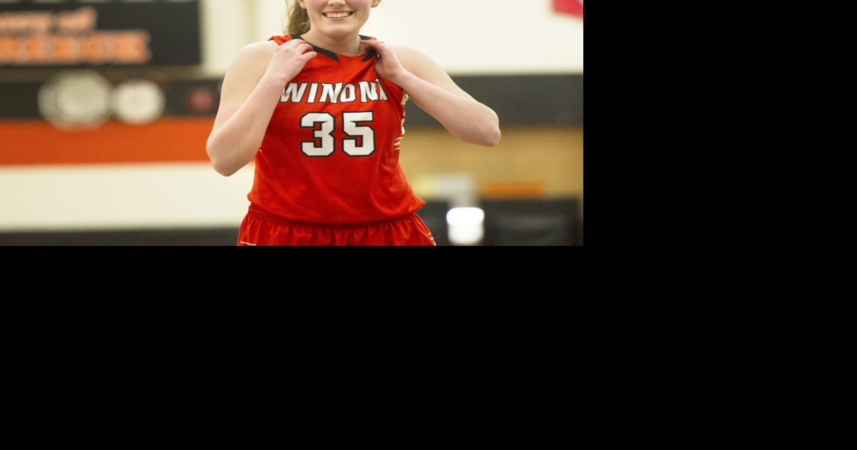 ALL SMILES AGAIN: Abby Winter back on the court for Winhawks girls ...