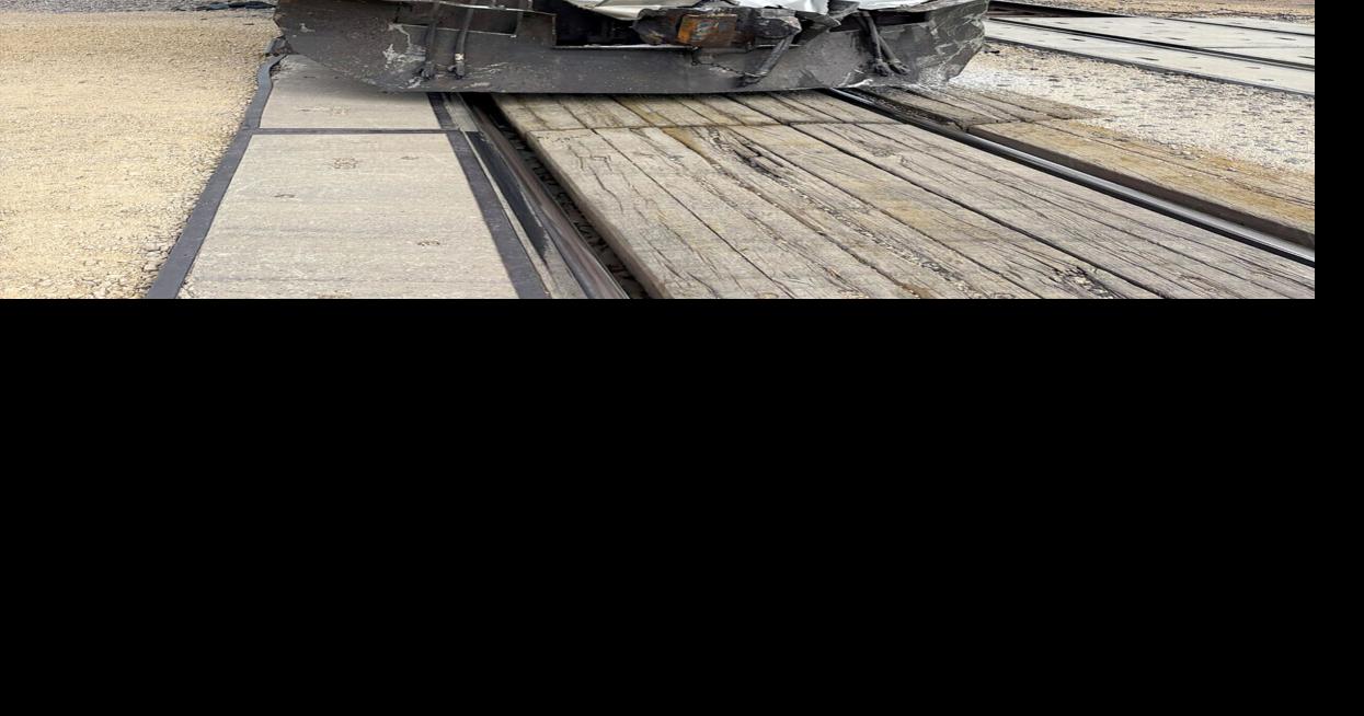 Train crashes into semi-truck in Nelson