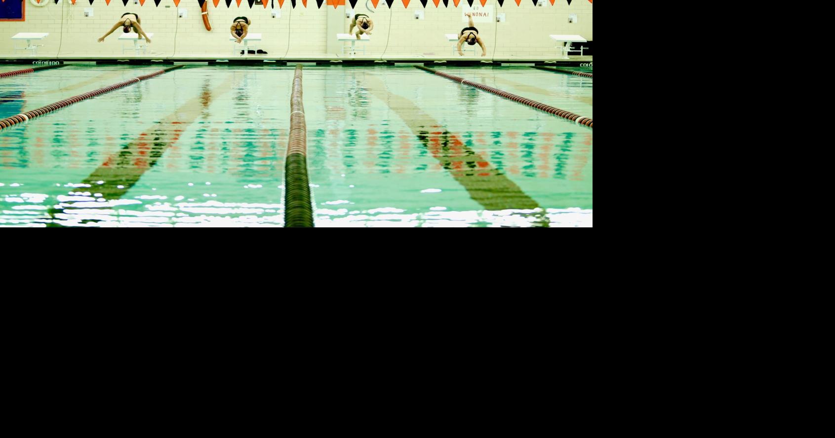 High school swimming: Winona advances in nine events at section prelims