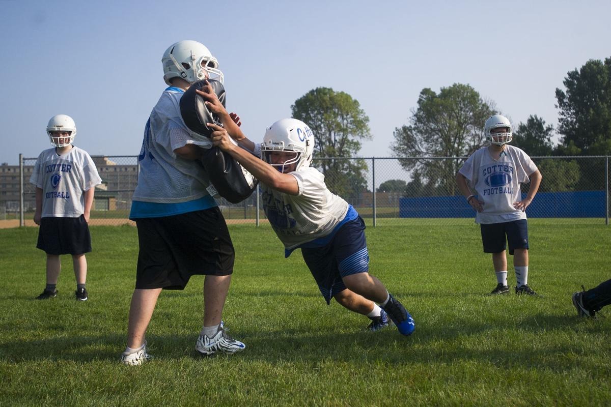 BUILDING CONFIDENCE: Cotter football team opens practice with winning ...
