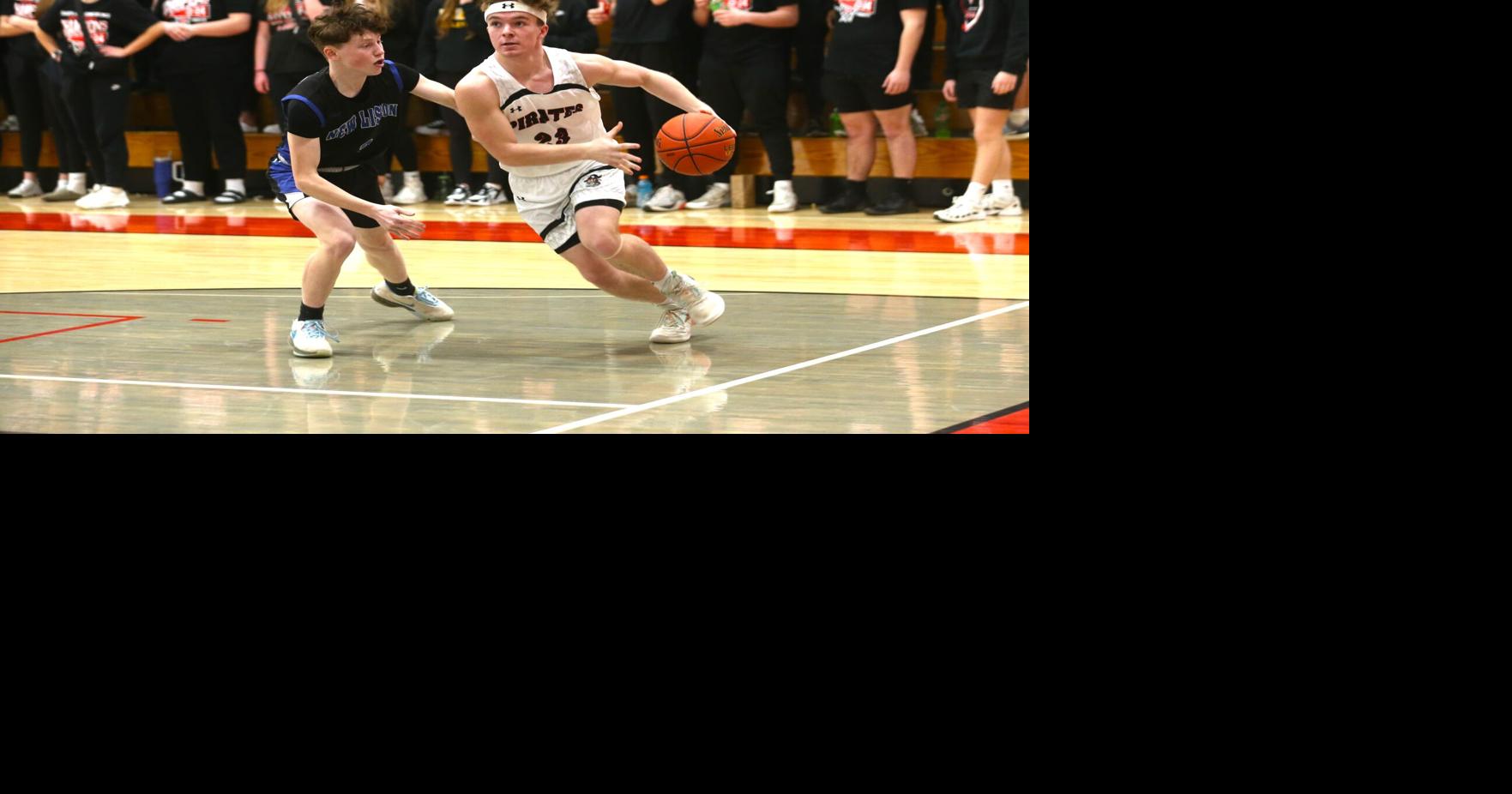 Scenes from Cochrane-Fountain City's 39-point boys basketball playoff win